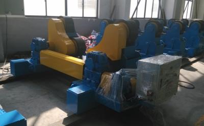 Cina tubo Auto-allineato che gira la saldatura continua della nave del tubo del carro armato del letto di Rolls, 80T in vendita