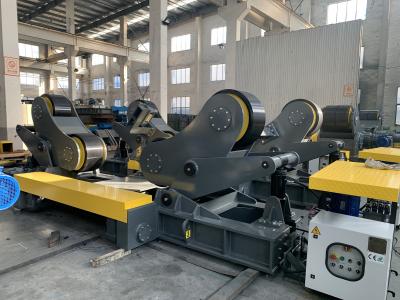 China Traversing Fit Up Welding Roller Bed Self Aligned Section Assembly Welding Rotator for sale