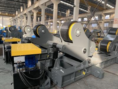 China Traversing Fit Up Welding Roller Bed Self Aligned Section Assembly Welding Rotator for sale