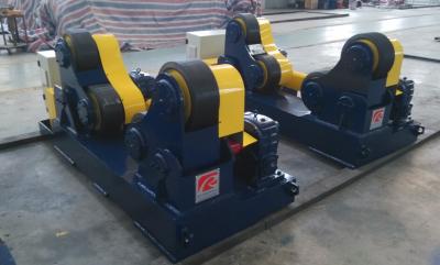 Chine Rouleaux de soudure Auto-alignés fixes de tuyau de réservoir de rotateur pour la soudure à vendre