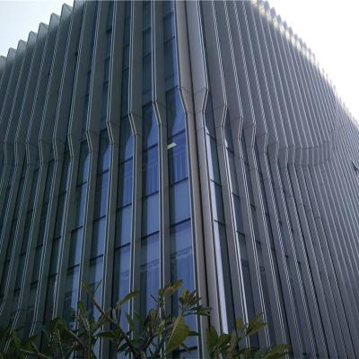 Cina Lo strato di alluminio della sezione della parete divisoria ha espulso per la parete esterna di costruzione in vendita