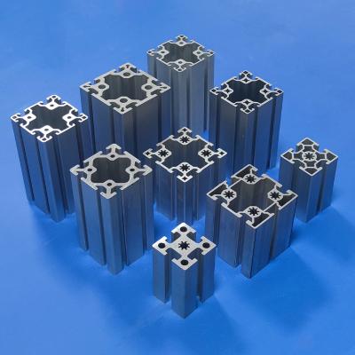 Cina Scanalatura di alluminio di profilo 4060 80x80 8mm di industriale del rivestimento in vendita