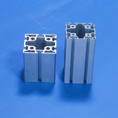 Cina 8060 2080 otturatori di alluminio di profilo della catena di montaggio per Windows in vendita