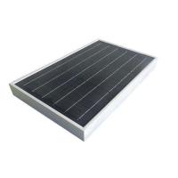 China Tempered Aluminum Solar Panel Frame Mounting Angle Extruded Section Lightweight for sale