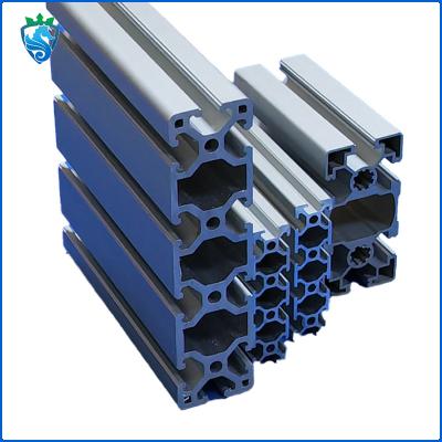 Cina Scanalatura di alluminio di profilo 4060 80x80 8mm di industriale del rivestimento in vendita