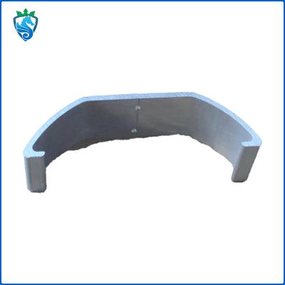 Cina Cover Custom Aluminum Bending Profile Processing Sheet Steel Metal Parts in vendita
