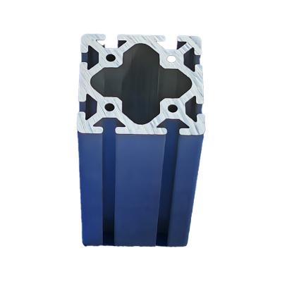 Cina La ferrovia della tenda U ha personalizzato il profilo di alluminio dell'estrusione della scanalatura modulare di alluminio industriale dell'estrusione in vendita
