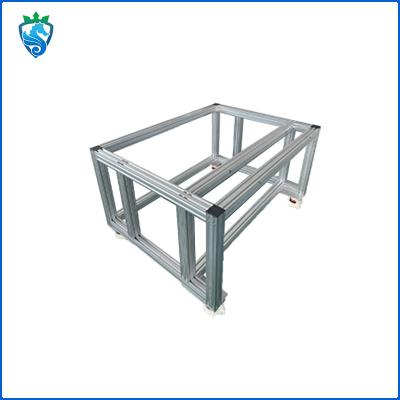 Cina Alloy 6060 Industrial Aluminum Frame Extrusion Profiles Anodizing 2.6kg/M in vendita