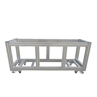 Cina V Slot Anodized Aluminum Profile Extrusion Linear Customized Frame in vendita