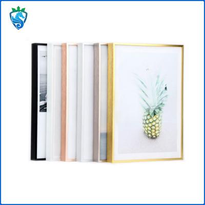 China Poster Frame T6 Aluminum Alloy Customization Border Profile Picture Frame for sale