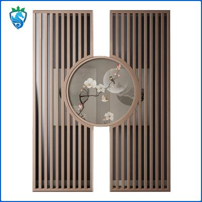 Cina Extruded Profiles T5 Aluminum Screen Partition Living Room Simple Decoration in vendita