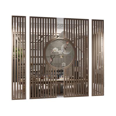 Cina Extruded Profiles T5 Aluminum Screen Partition Living Room Simple Decoration in vendita