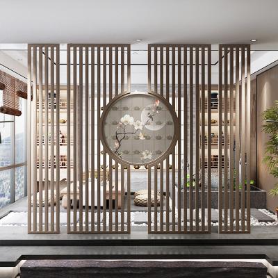 Cina Extruded Profiles T5 Aluminum Screen Partition Living Room Simple Decoration in vendita