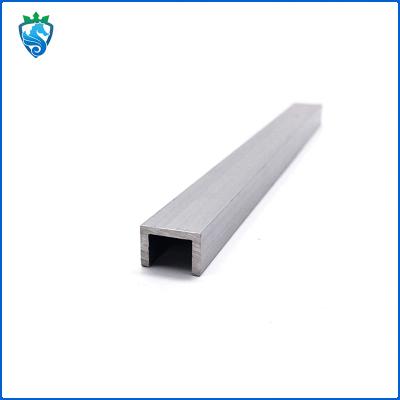China T651 Anodized Bending Aluminum Rail Profile Extrusion With Long Service Time for sale