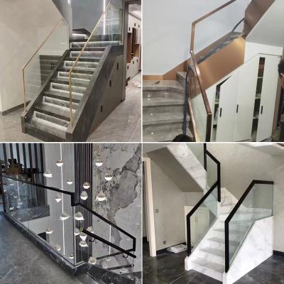 Cina Extrusion Process Aluminum Handrail Profiles Alloy 6060 Railing U Groove in vendita
