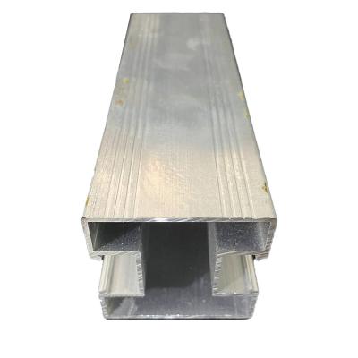 Cina Aluminum Alloy Handrail Profile Stair Glass Slot Handrail Guardrail Processing in vendita