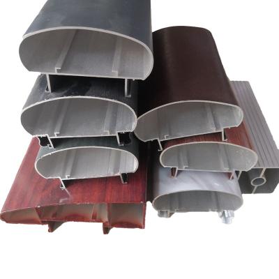 Cina Aluminum Profile U-Groove Guide Rail Chute Glass Aluminum Handrail Architectural Aluminum in vendita