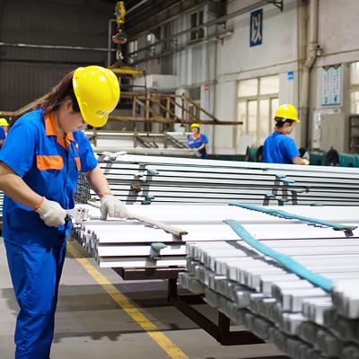 Cina Pagina di pannello solare di alluminio di profilo della struttura 6061 6063 ha personalizzato i profili di alluminio in vendita