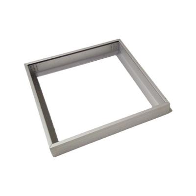 Cina 6061 6063 Aluminum Extrusion Profile Silver Color Anodized Solar Frame Profile in vendita