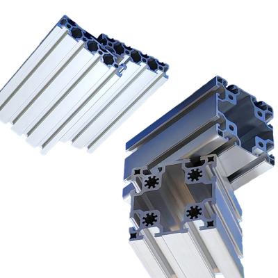 Cina 6063 Linea di assemblaggio Profilo in alluminio Telaio Profilo in alluminio industriale a forma speciale in vendita