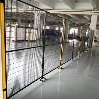 Cina Portale di recinzione ferroviaria in alluminio nero commerciale industriale in vendita