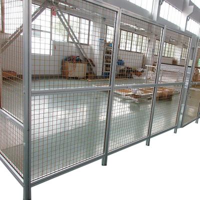 Cina 3 piedi 4 piedi 10 piedi Industrial Aluminium Recinzione Porta Isolamento Macchine attrezzature Guardia in vendita