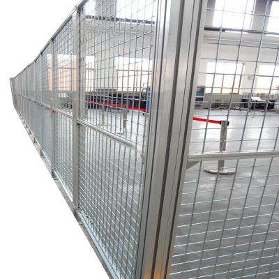 Cina 3 piedi 4 piedi 10 piedi Industrial Aluminium Recinzione Porta Isolamento Macchine attrezzature Guardia in vendita