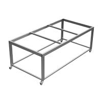 China Aluminum Alloy Workbench Clean Bench ISO9001 T3-T8 Customizable for sale