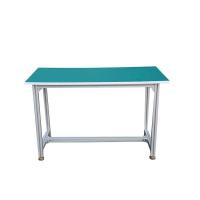 China Customized Processing Lightweight Drawerless Workbench Aluminum Profile Assembly Line Operating Table for sale