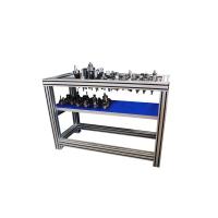 China Customized Processing Lightweight Drawerless Workbench Aluminum Profile Assembly Line Operating Table for sale