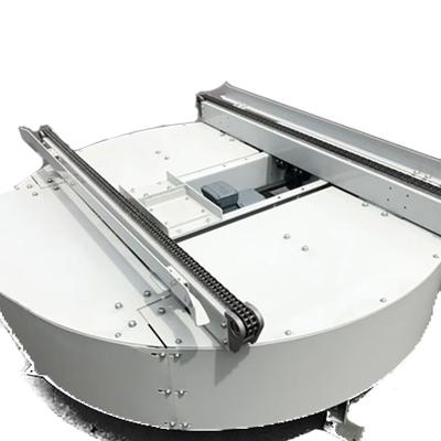 Cina Tavola rotante per pallet a catena di profilo di alluminio industriale con motore a freno in vendita