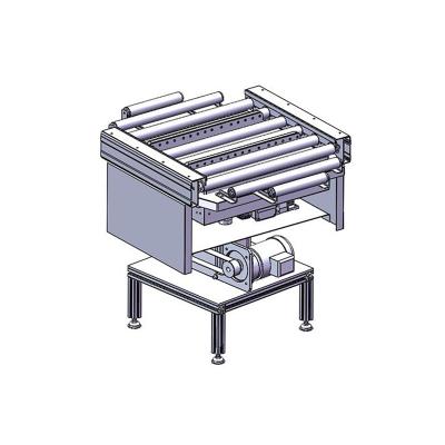 Cina Industrial Aluminum Conveyor Line Roller Pallet Rotating Table Manufacturer Customization in vendita
