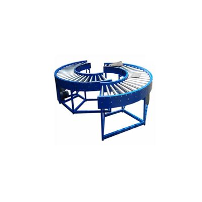 Cina Industrial Aluminum Conveyor Line Roller Pallet Rotating Table Manufacturer Customization in vendita