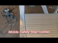 7 Foot 8 Foot 9 Ft 16 Foot Aluminum Step Ladder Shelf Profile Climbing Work