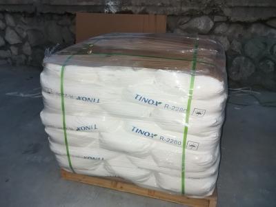 China Pigmento de dióxido de titânio TINOX R-2280 com tonalidade azulada para plásticos, com excelente dispersibilidade à venda