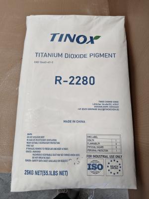 中国 プラスチック用チノックスR-2280チタン二酸化物 ルチール色素 販売のため