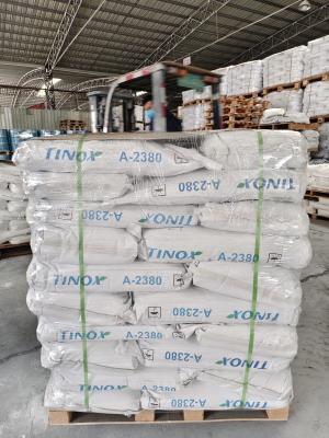 중국 TINOX 아나타제 이산화티타늄 우수한 밝기 및 백색도 안료 A-2380 판매용