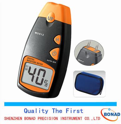 China MD812 Handheld Digital Wood Moisture Meter for testing paper, wood, cotton, tabacco for sale
