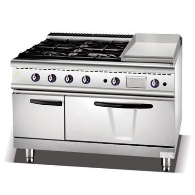 中国 Efficiency Gas Restaurant Cooking Equipment Lightweight Model for NG/LPG Connection 販売のため