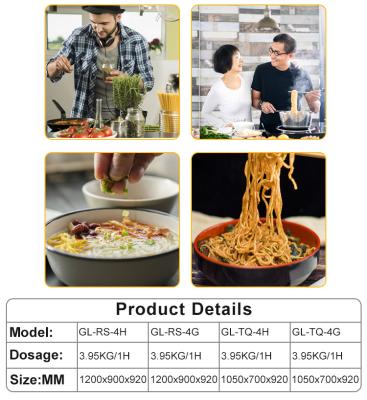 Cina Gas Connection Fast Food Kitchen Equipment Model R13/4 192kg Weight 3.95/5.66Kg/h Gas Consumption in vendita