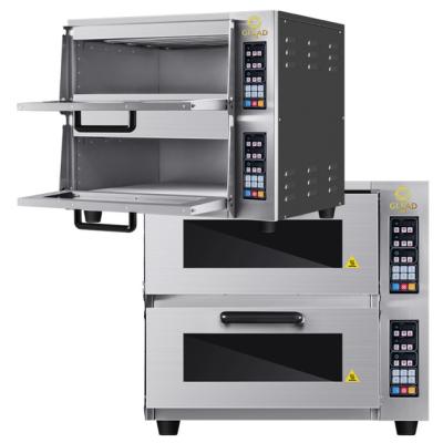 Cina Electric 2 Layer Pizza/Bread Baking Machine Productivity Commercial Oven 220-240V 50HZ in vendita