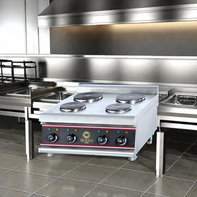 中国 Heavy Duty Square Cooking Plate Gas/Electric Restaurant Equipment 0-300.C Temp Range 販売のため