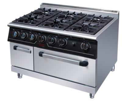 Китай Heavy Duty Stainless Steel Gas Cooking Equipment R13/4 Connection 176kg Load Capacity продается