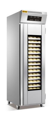 China Stainless Steel Proofer Commercial Baking Equipment with Outline Dimension 500*700*1610mm for sale