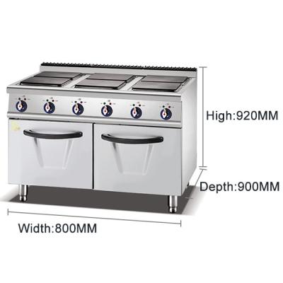 Китай GL-TT-6 Stainless Steel Electric Commercial Kitchen Cooking Equipment продается