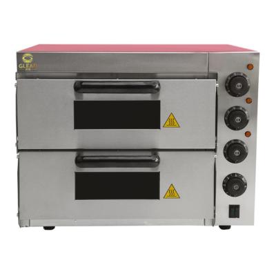 Cina 3kw Electric Pizza Baking Oven Commercial Equipment with Marble/Stainless Steel Base in vendita