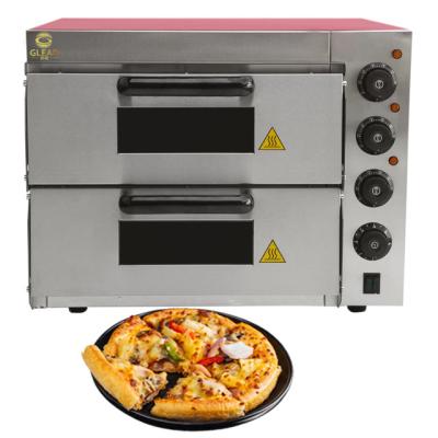 Cina 3kw Electric Pizza Baking Oven Commercial Equipment with Marble/Stainless Steel Base in vendita