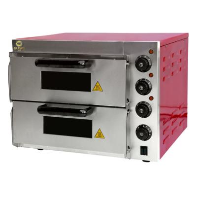 Cina 3kw Electric Pizza Baking Oven Commercial Equipment with Marble/Stainless Steel Base in vendita