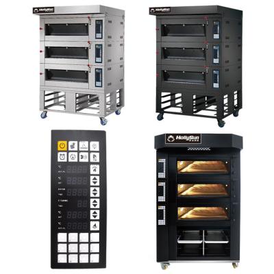 Cina 6-Tray Electric Baking Oven Commercial Bakery Equipment 20.7kw Power in vendita