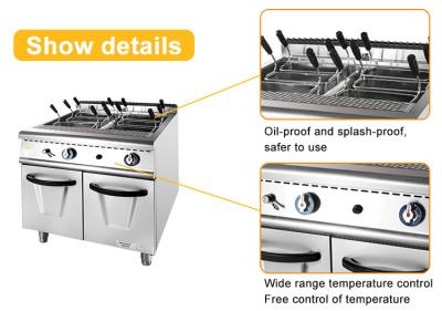 Cina High Capacity Commercial Kitchen Cooking Equipment 103Kg 340x550x270/30x2L Tank Size in vendita